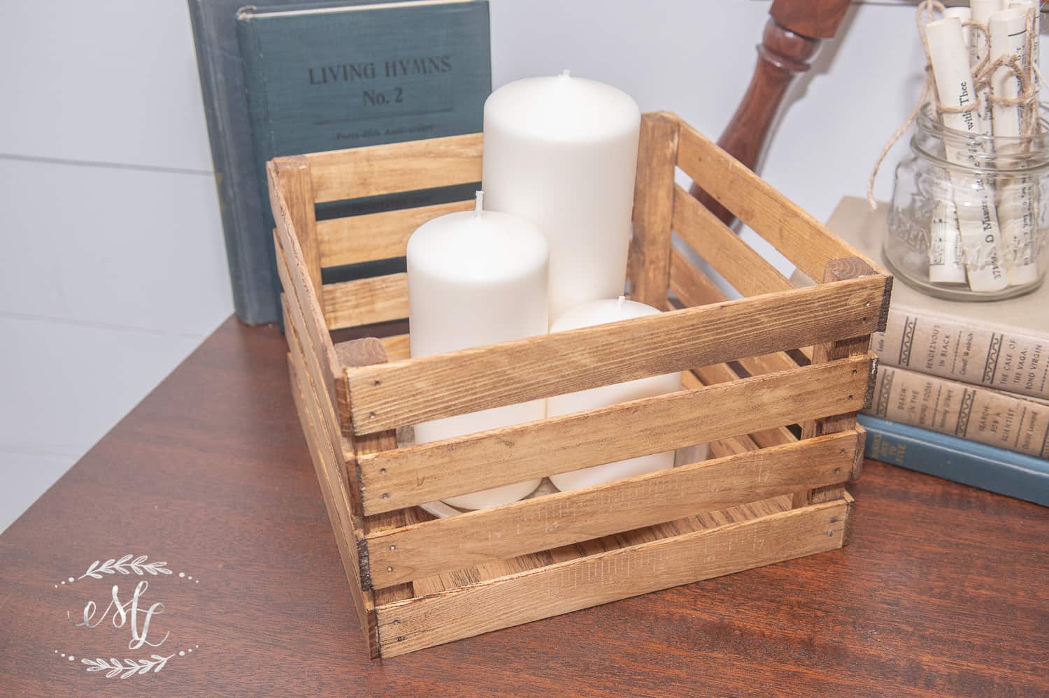 How to Make Inexpensive Wooden Crates - Maria Louise Design
