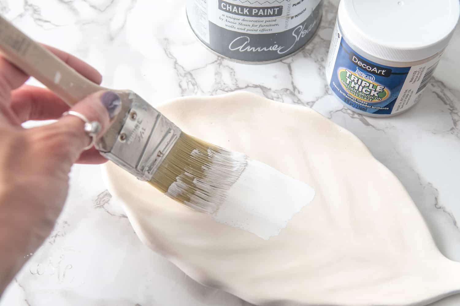 Make Your Own Paint Palette with Air Dry Clay