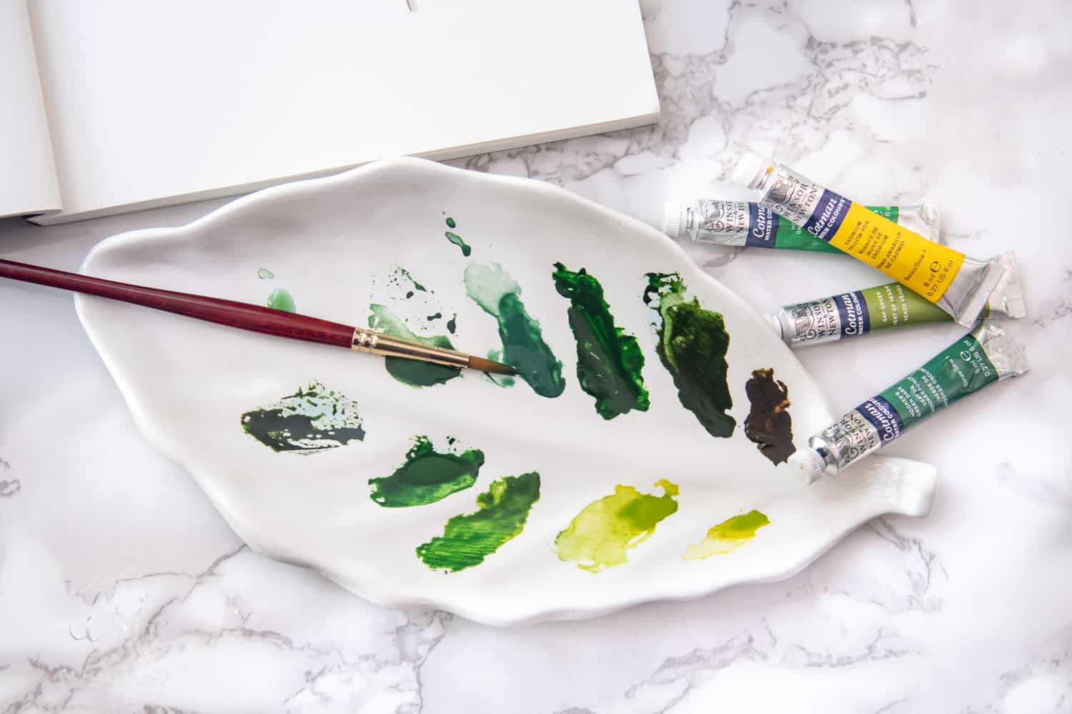 Make Your Own Paint Palette with Air Dry Clay