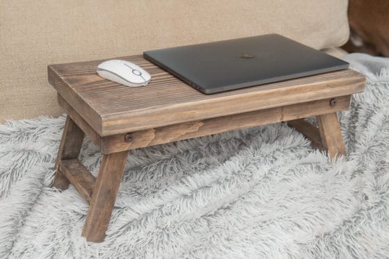 How to Make a Folding Laptop Desk - Maria Louise Design