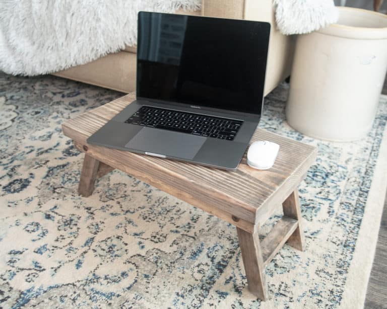 How to Make a Folding Laptop Desk - Maria Louise Design
