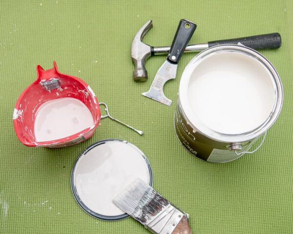 How to Paint Perfectly Crisp Lines Every Time - Maria Louise Design