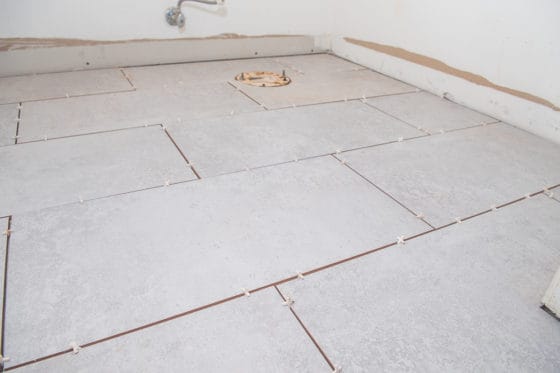 Can You Tile Over Linoleum Flooring? • Maria Louise Design