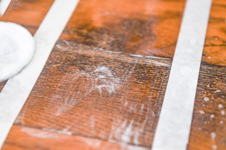 The Best Way to Remove Stains from Wood Floors - Maria Louise Design